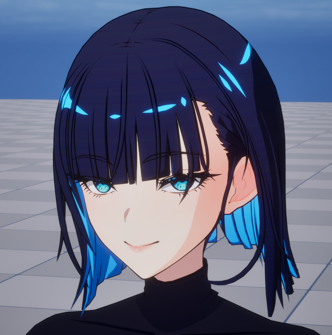 ArtStation - Original Anime Girl – Facial Expression Test