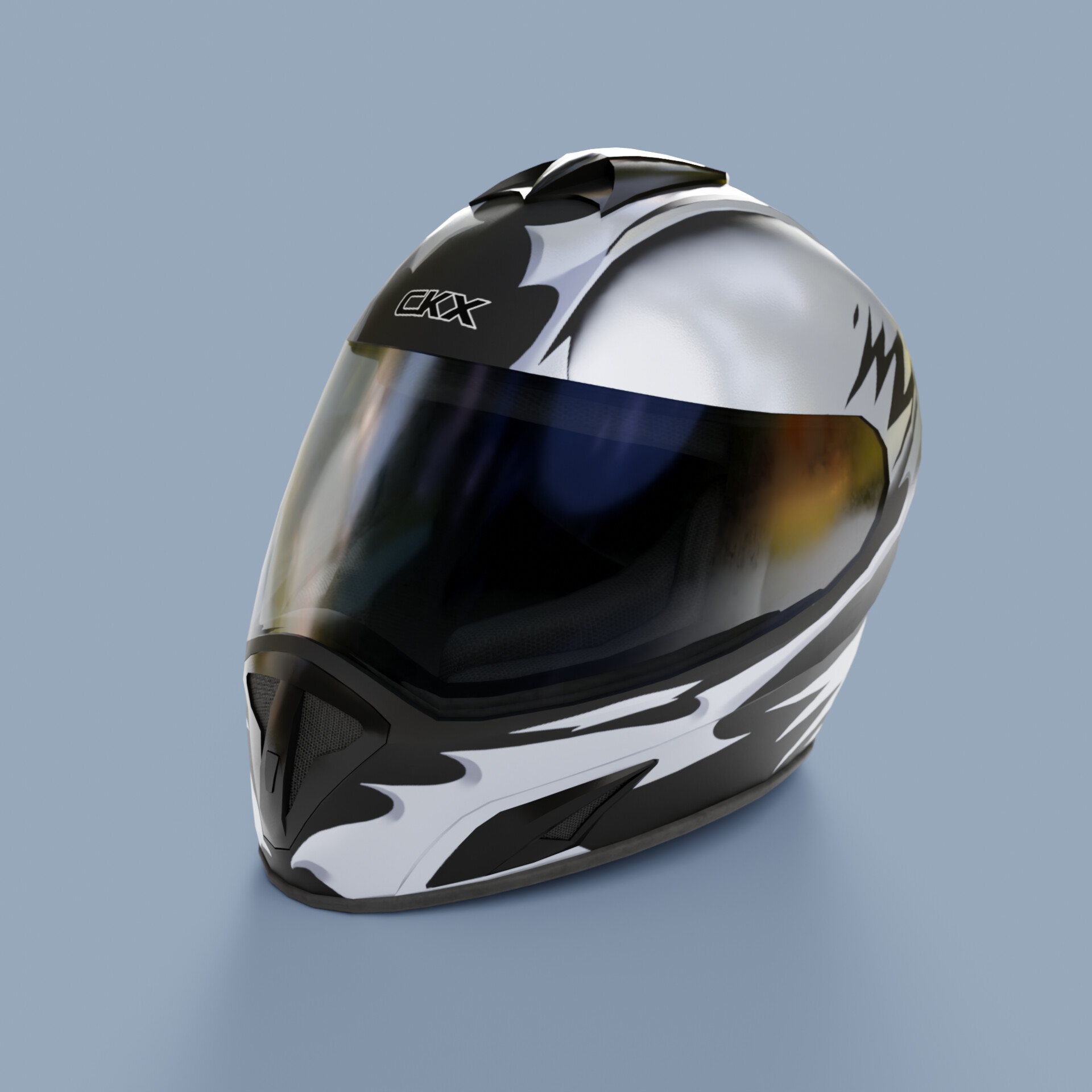 ArtStation - CKX RR700 Full-Face Helmet