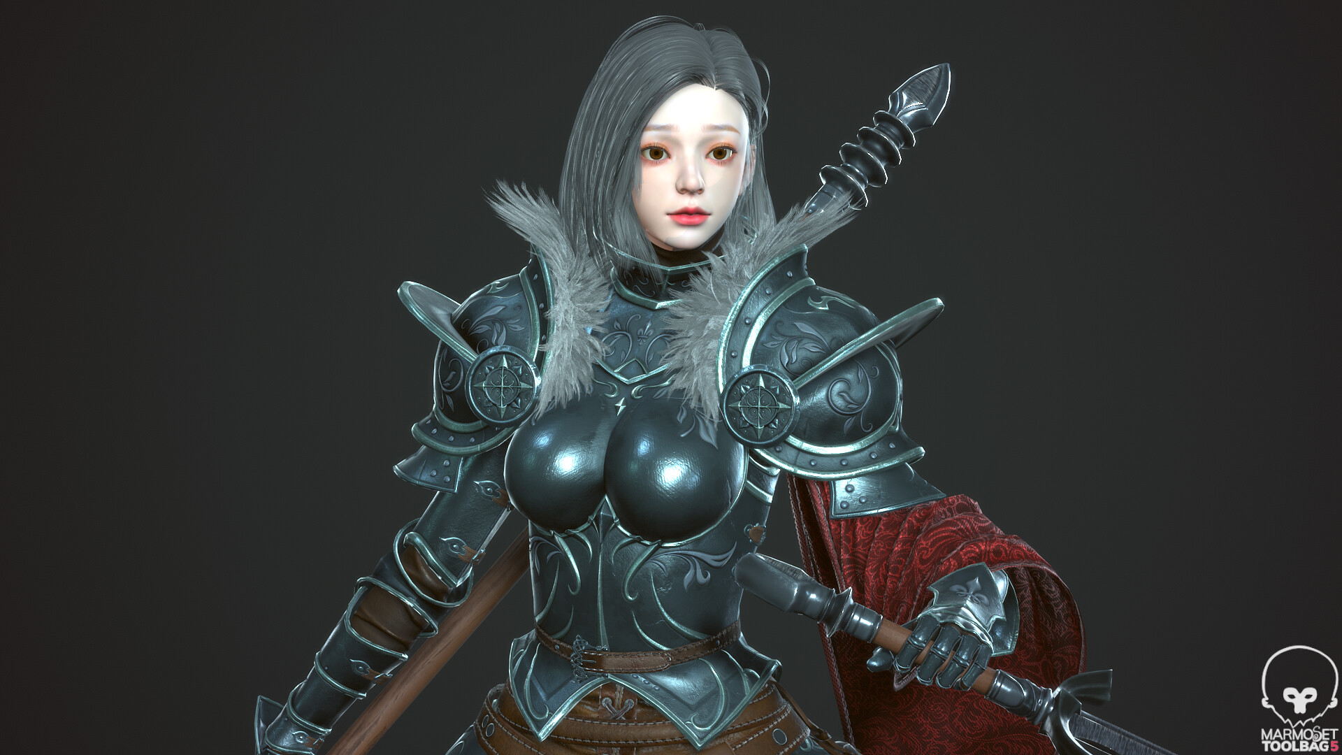 ArtStation - Spear Knight