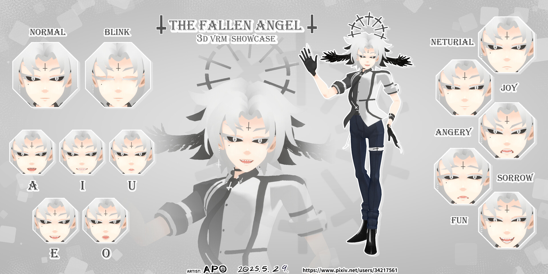 ArtStation - The fallen angel 3D .3d showcase