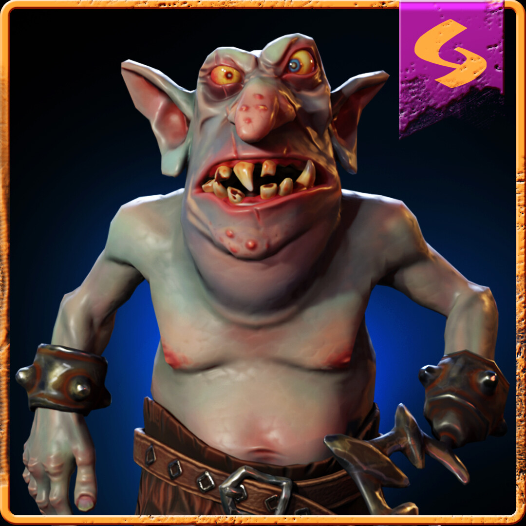 ArtStation - Goblin Warrior Stylized