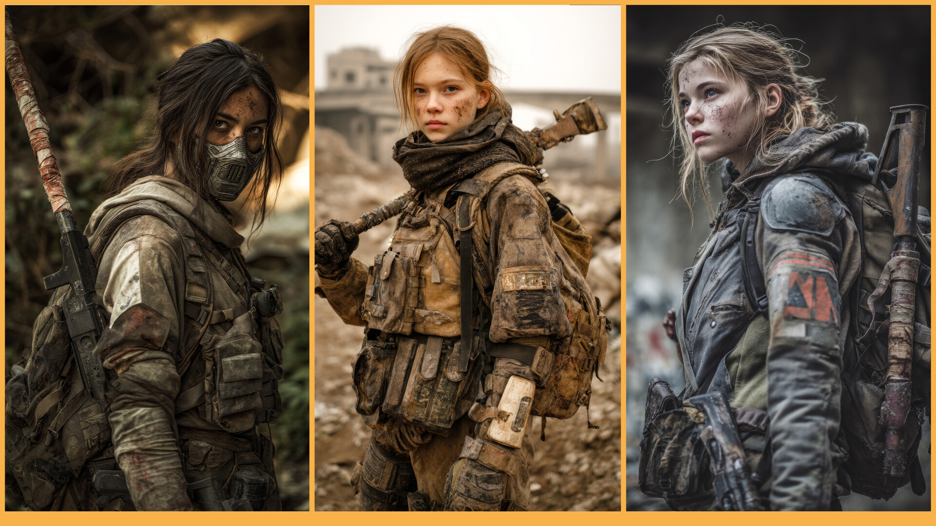 Artificial Dimension - 303 Teen Survivor – Wasteland Girl