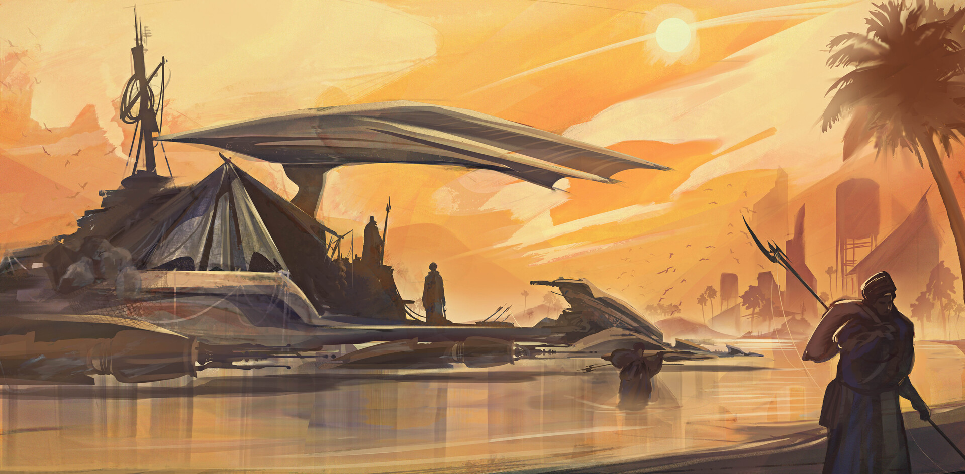 ArtStation - Sci-Fi Environment Concept design
