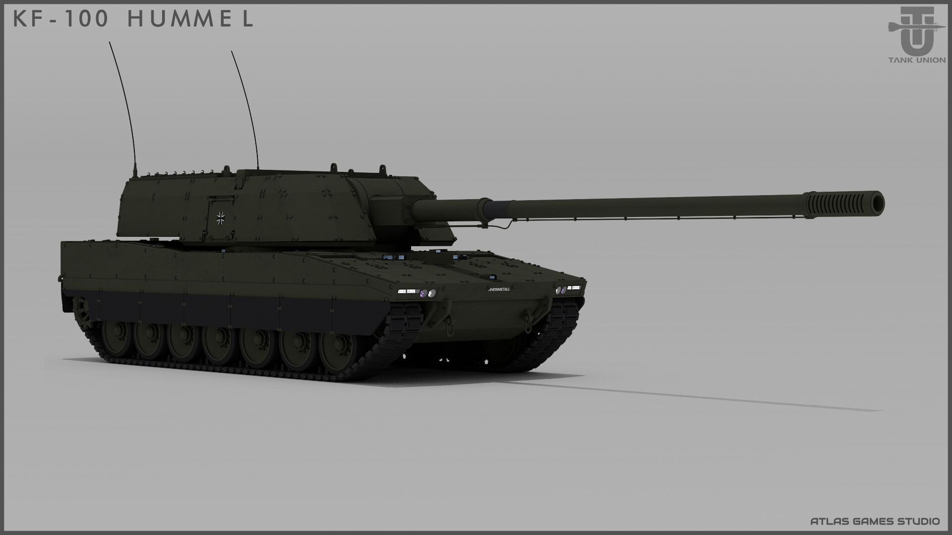 ArtStation - KF-100 HUMMEL Self Propeled Artilery