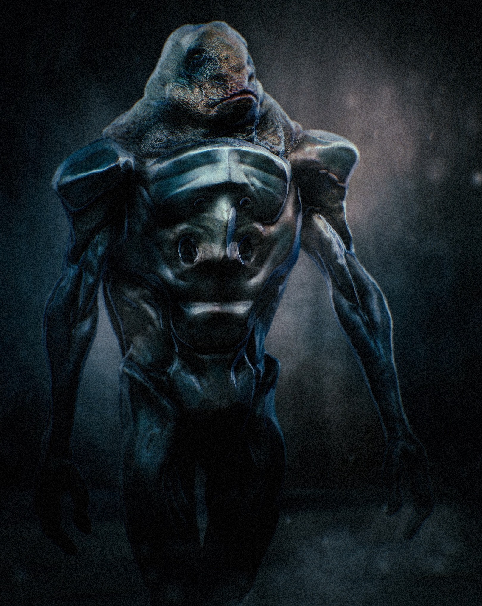 ArtStation - Alien Soldier Emerges