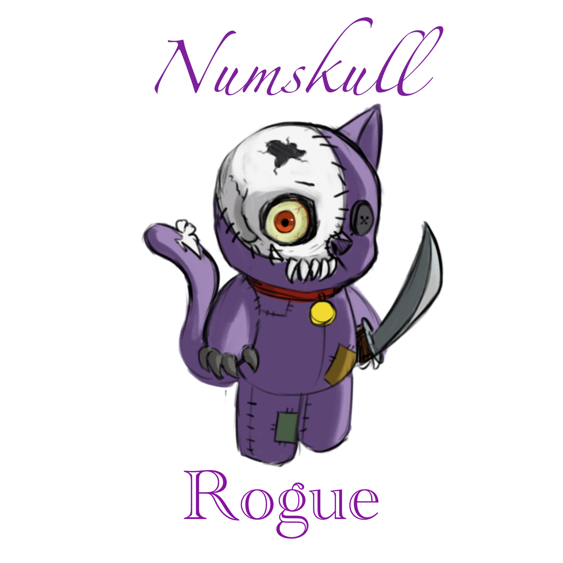 ArtStation - Numskull Original DnD Character