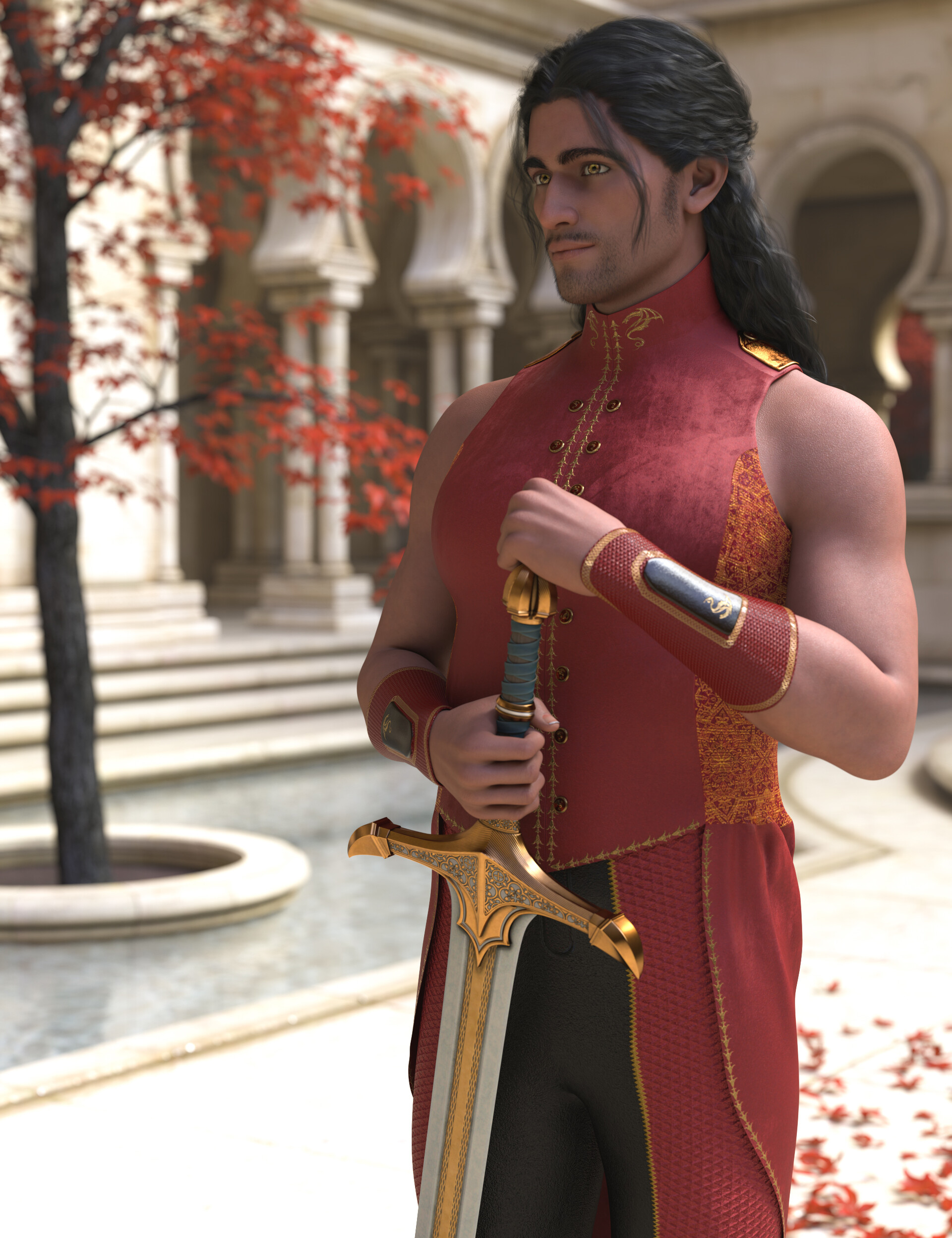 ArtStation - The Guard outfit