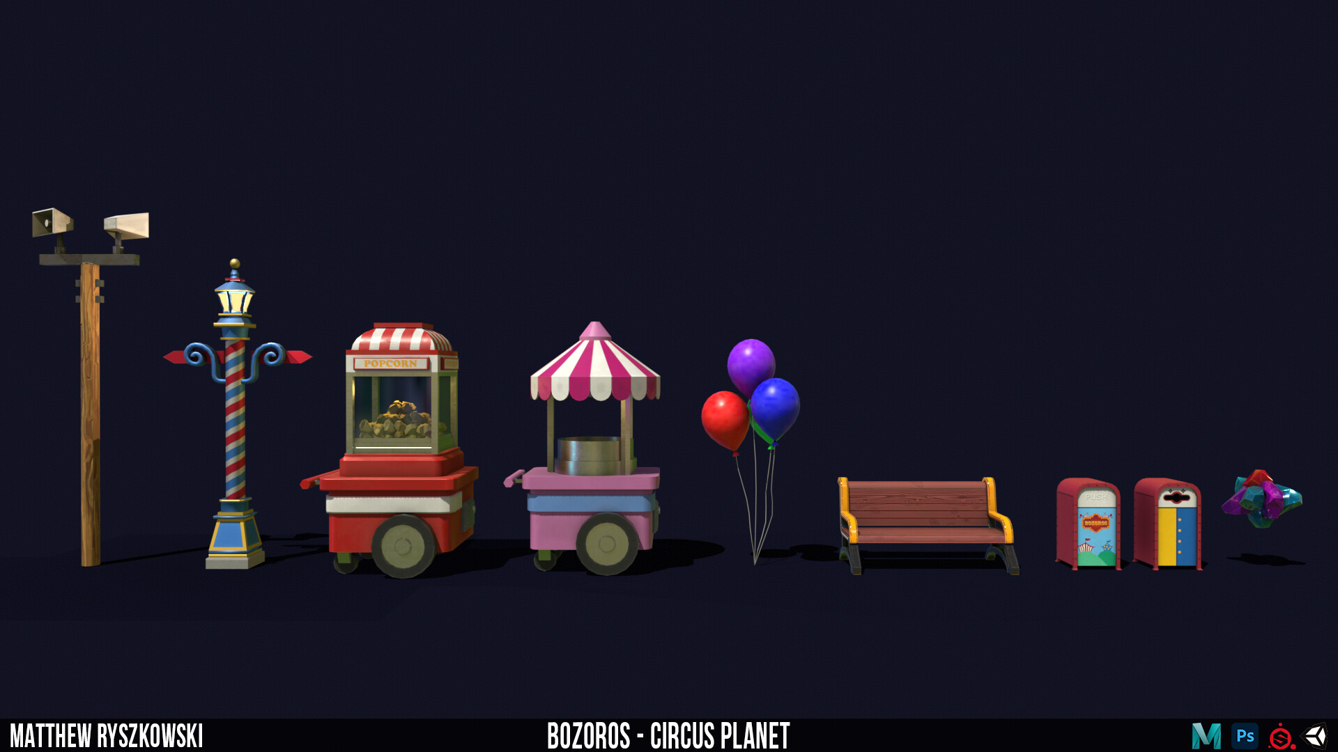 Matt Ryszkowski Game Art - Bozoros - Lethal Company Moon Mod