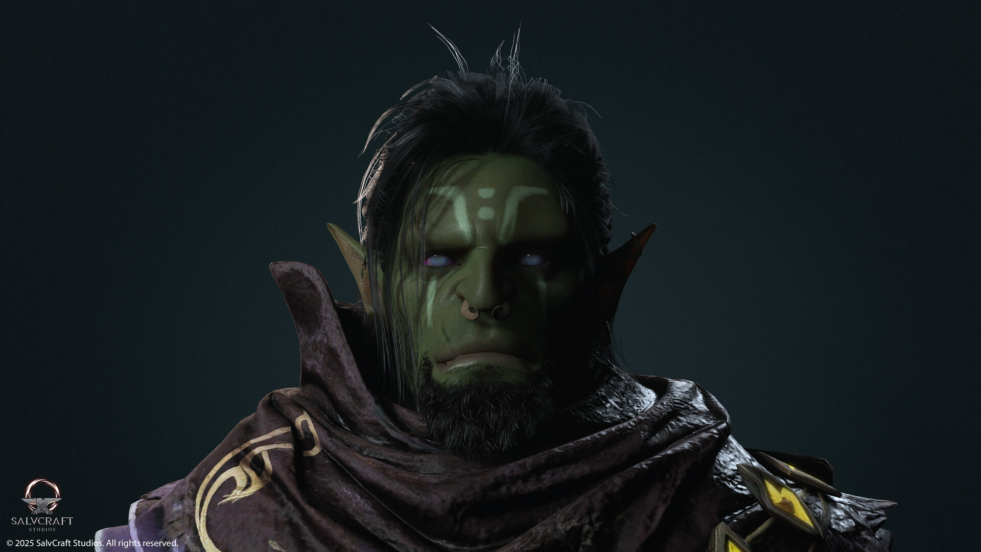 ArtStation - Orc Warlock