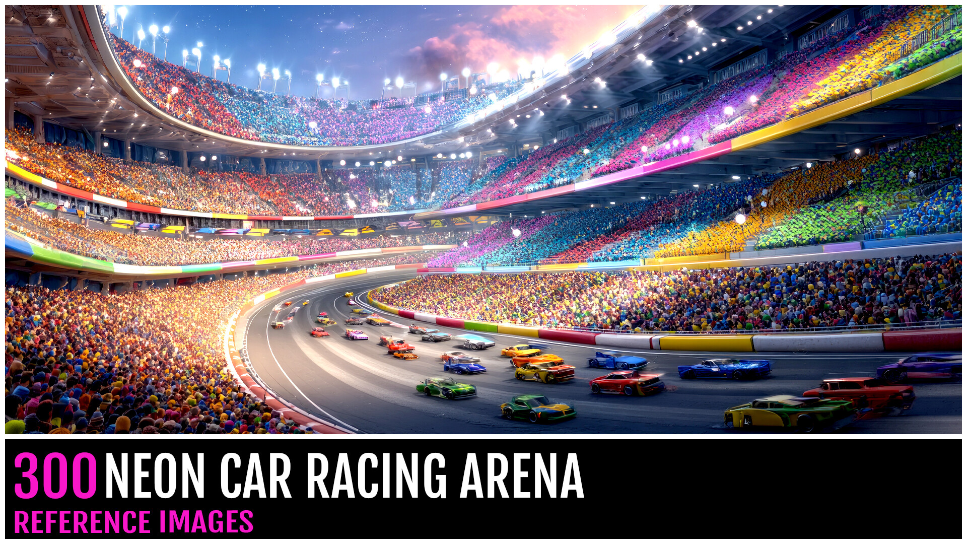 Isabelle ¥¥ - 300 NEON CAR RACING ARENA
