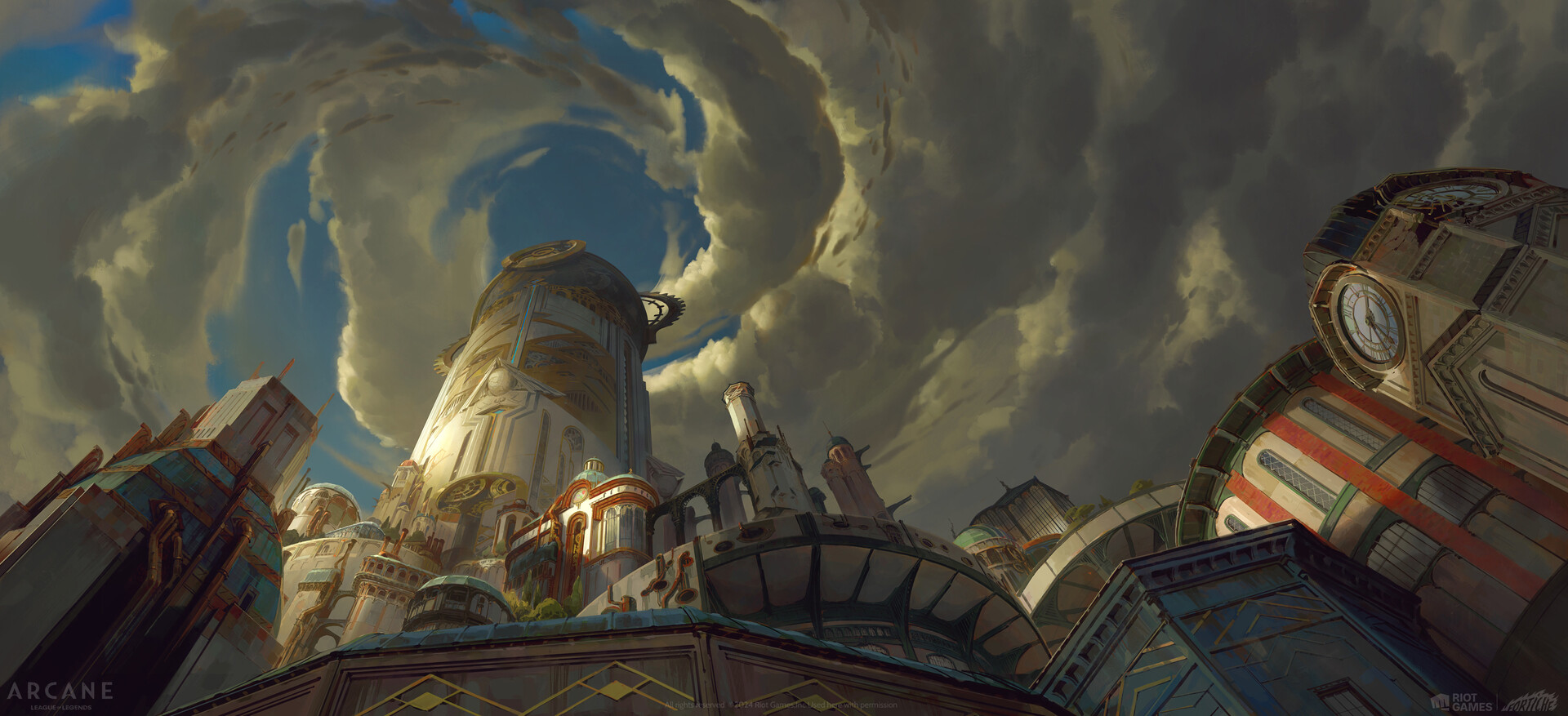 ArtStation - Arcane - S02E09 - Chaos storm over the Hexgates