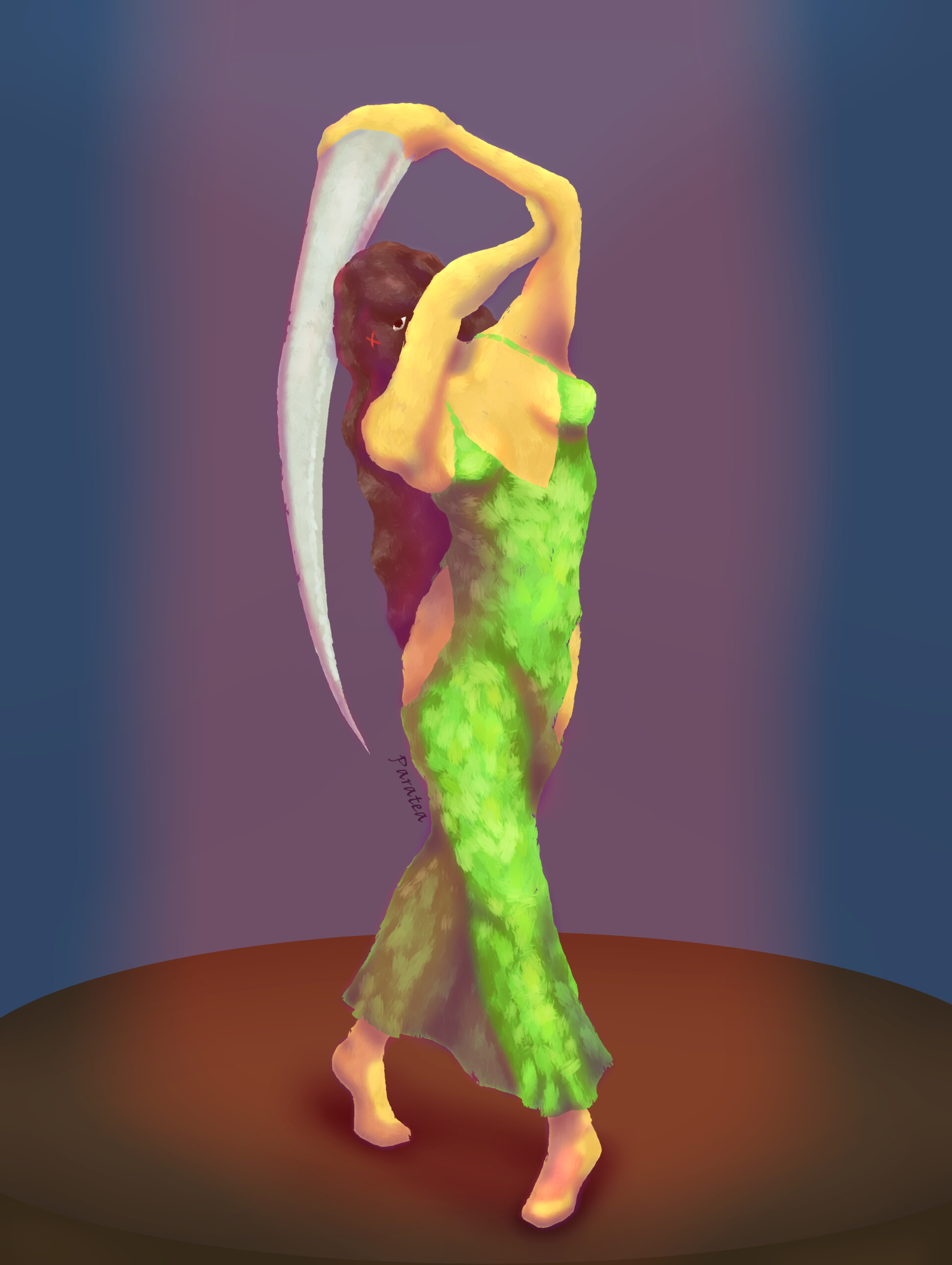 ArtStation - La Mantis bailando