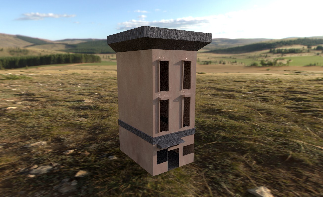 ArtStation - house modeling
