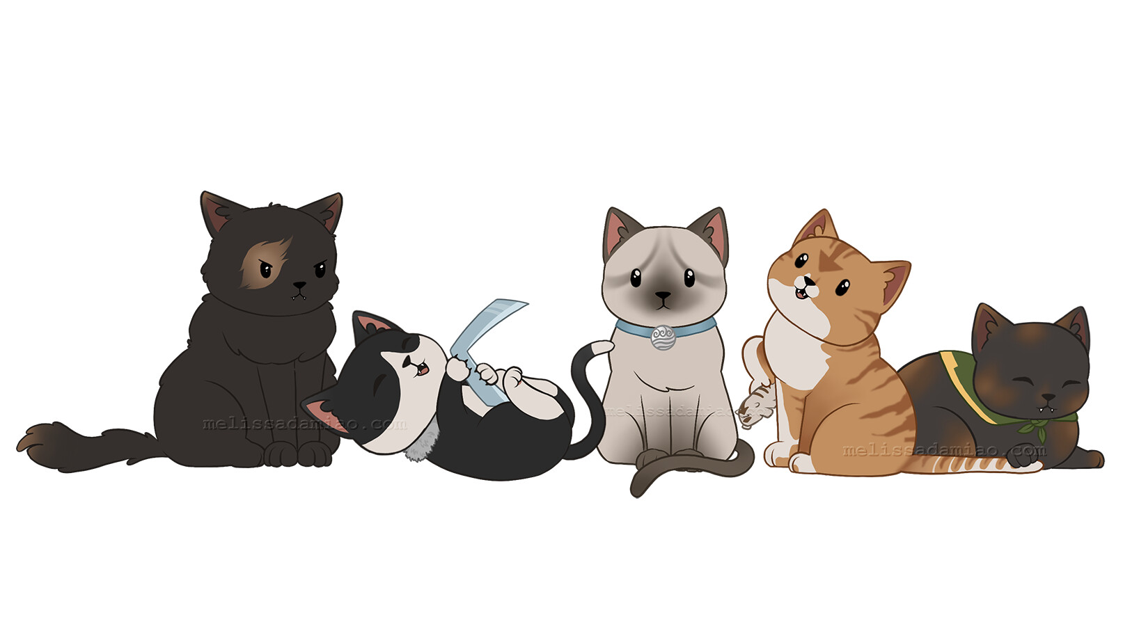 ArtStation - 'Avatar The Last Airbender' As Cats