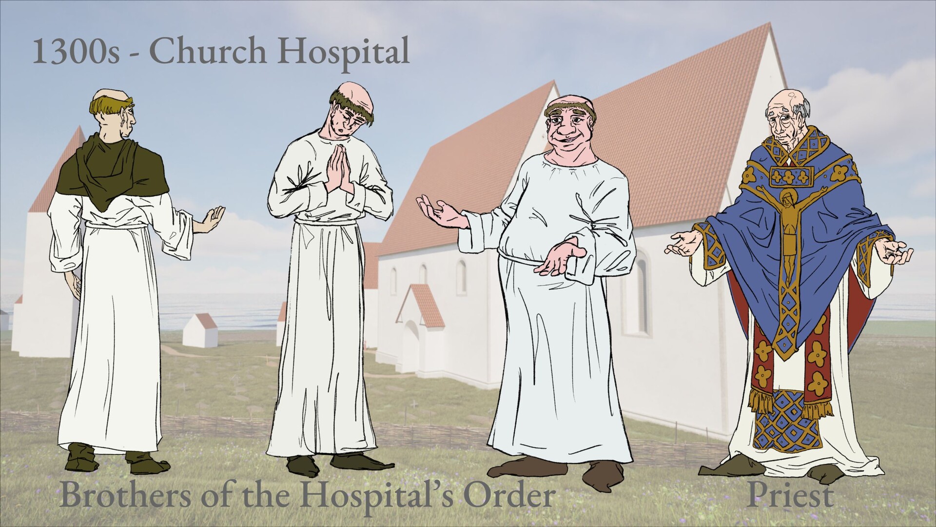 Jonathan Malski - Heritage Character Artwork - St. Görans Church