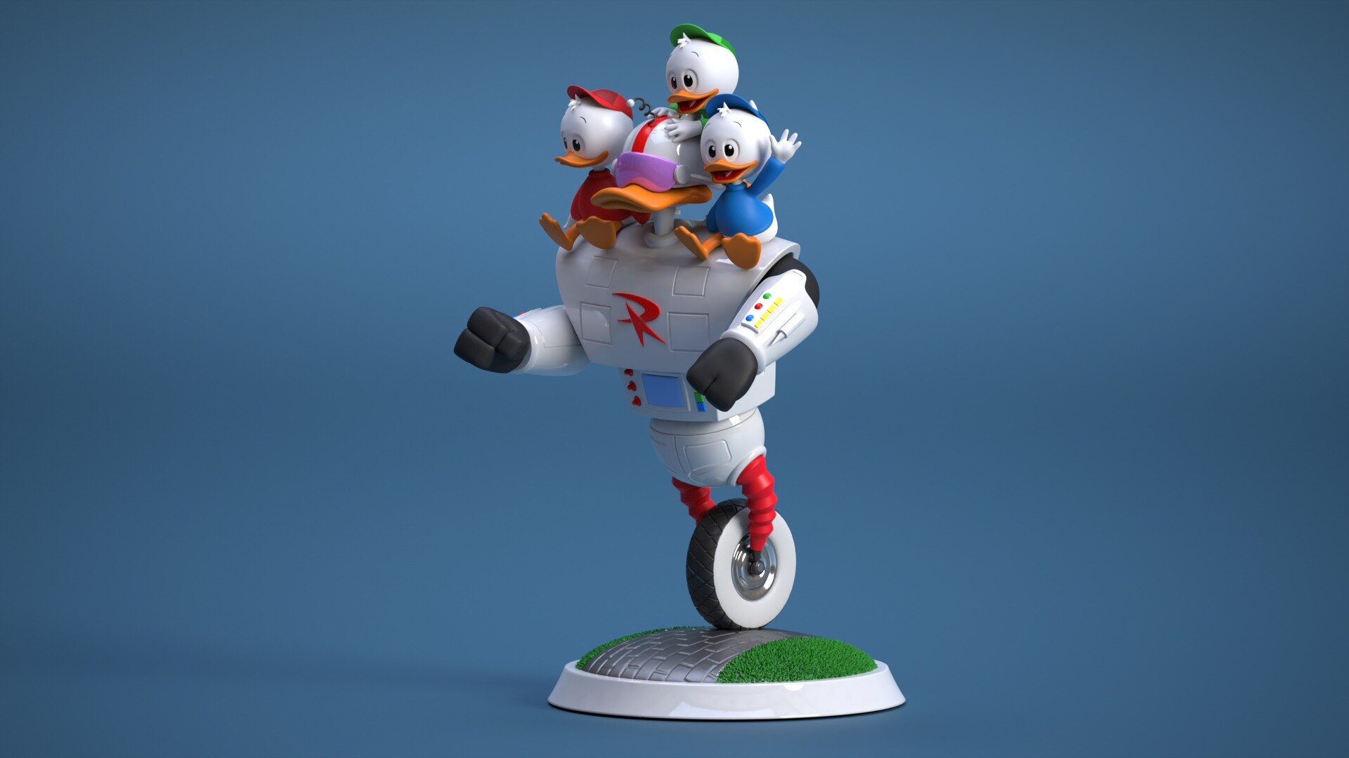 karim Ben Mansour - Roboduck | 3D Print