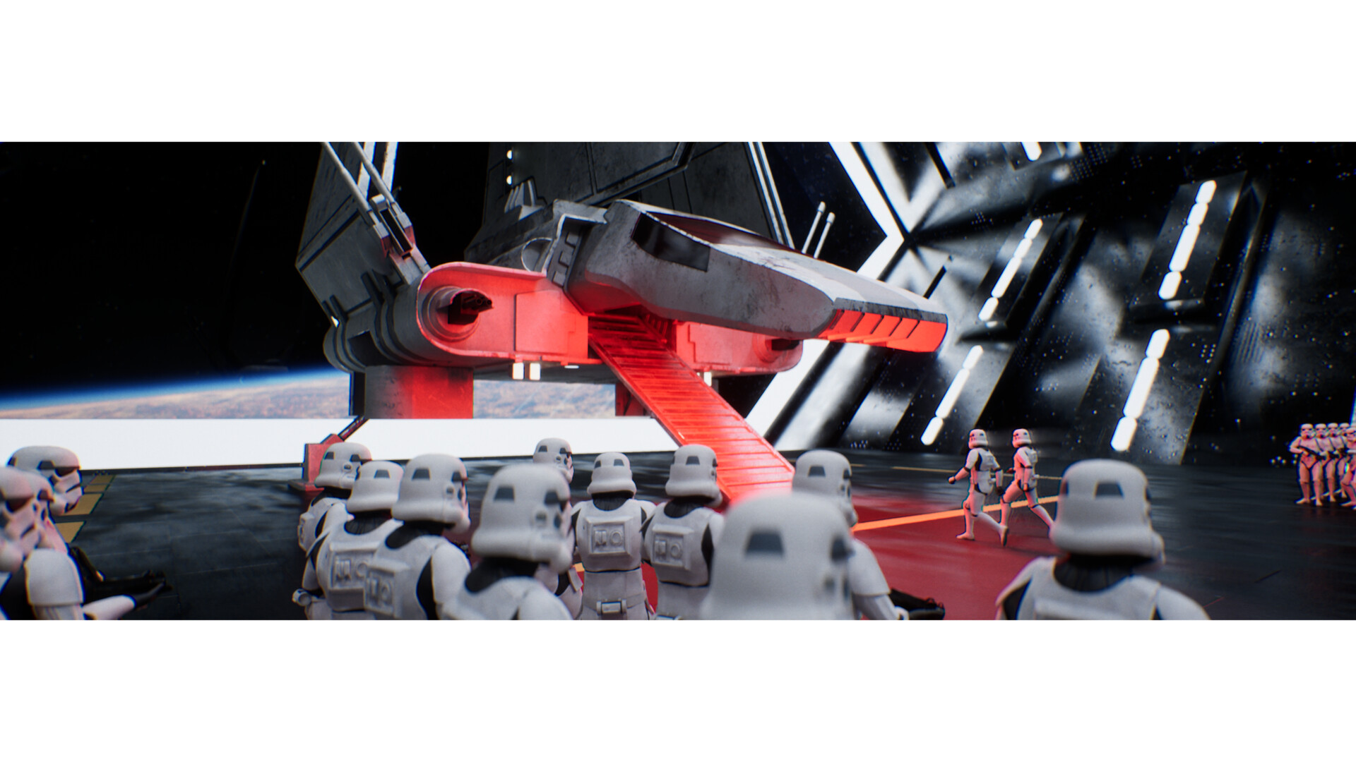 ArtStation - Star Wars Hangar Scene