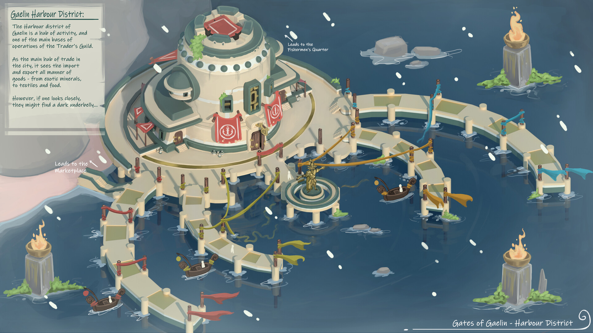 Tessa De Vletter - Gates of Gaelin - Harbour District