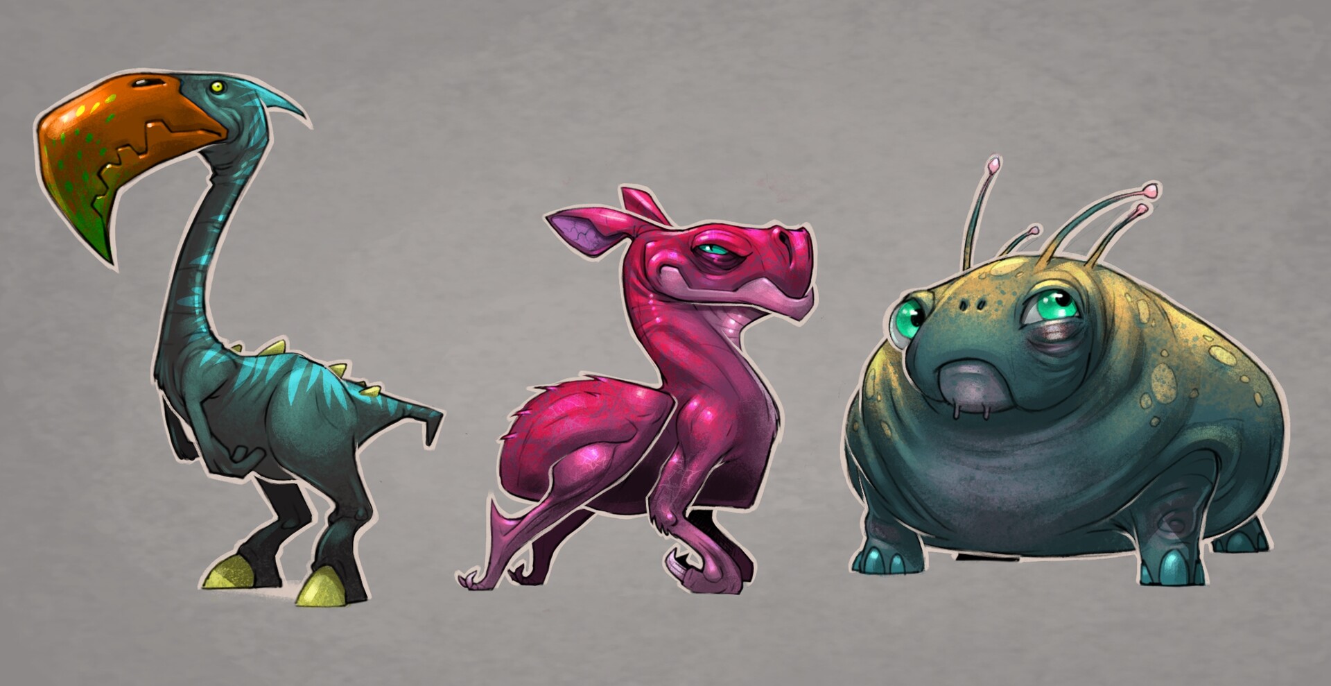 Paul Trewin - 2D Character/Creature Concepts for a mixture of projects ...