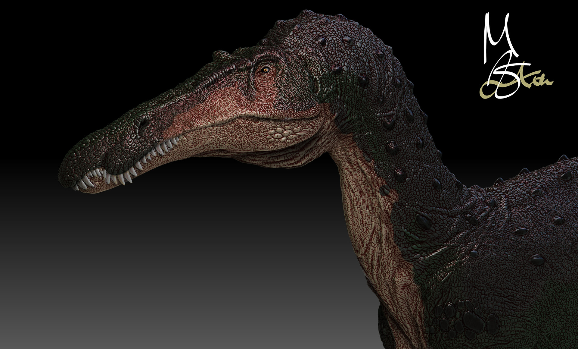 ArtStation - Suchomimus - Sculpt