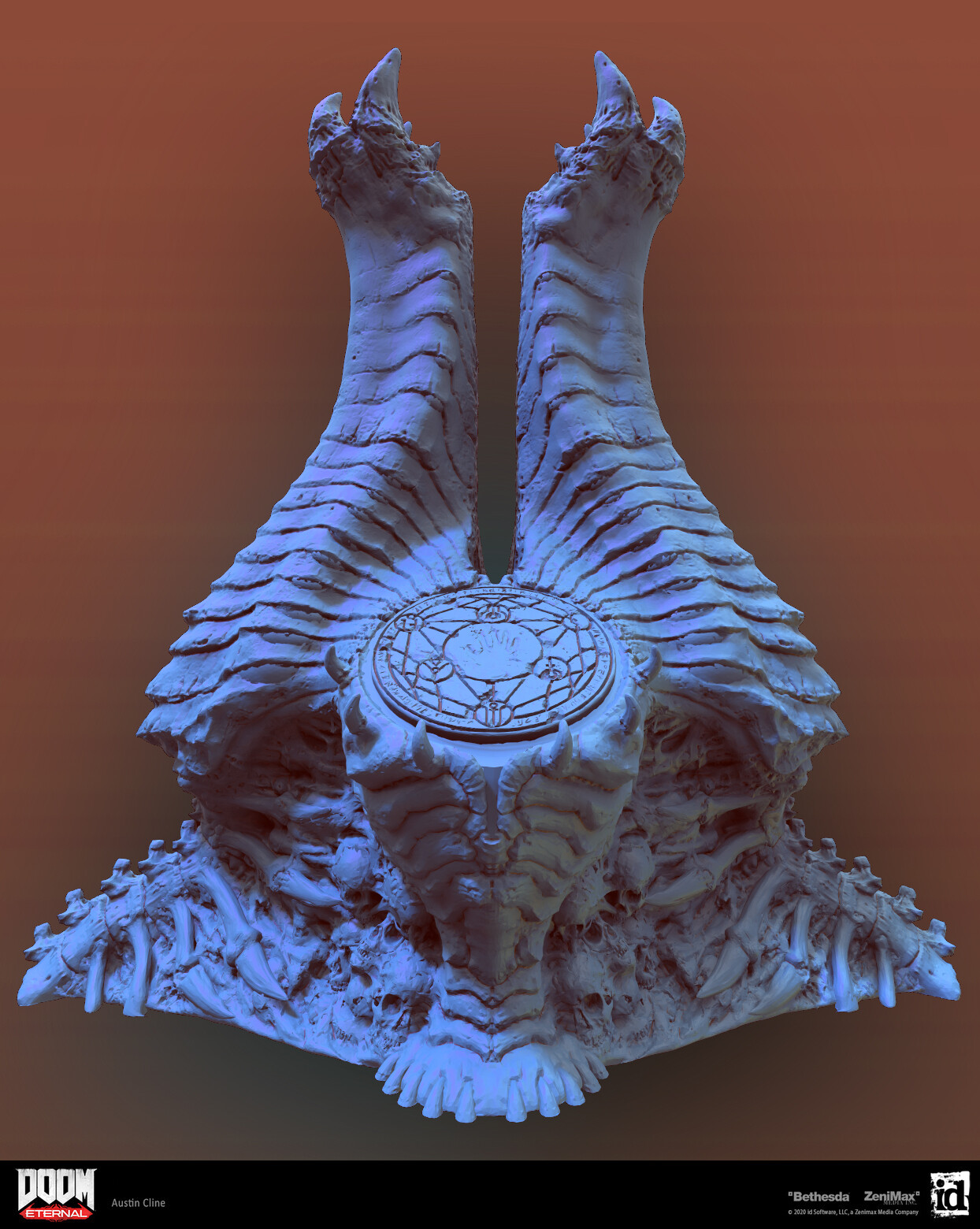 Austin Cline - Doom Eternal props