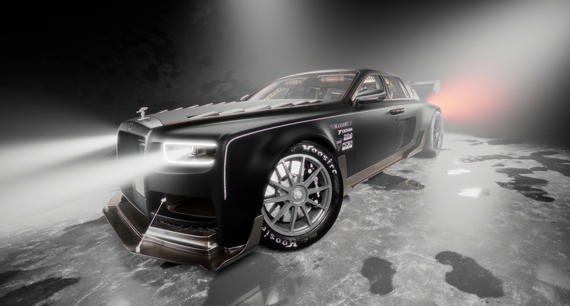 ArtStation - Rolls Royce Racer