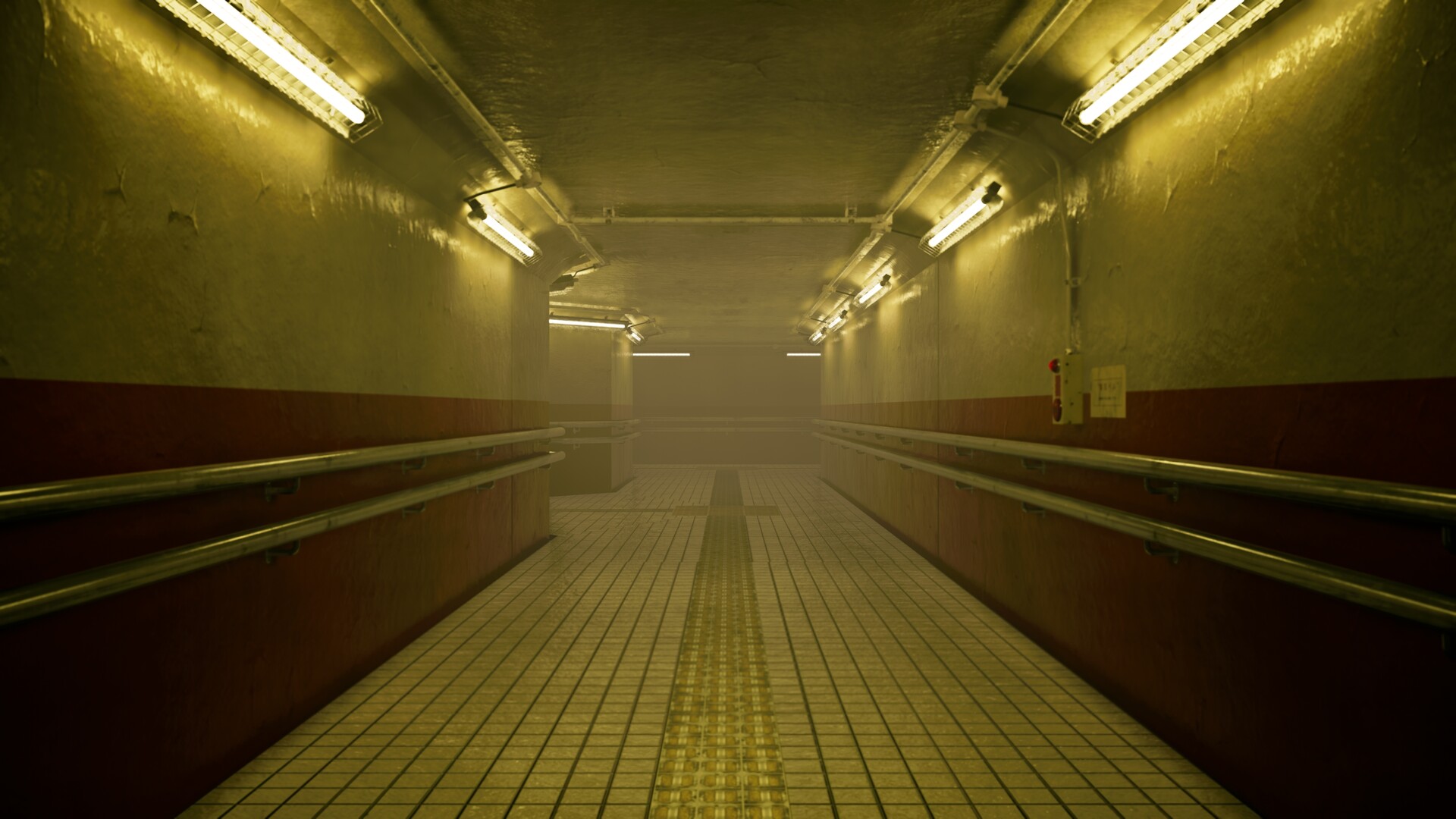 ArtStation - Underground Passage (Japan)