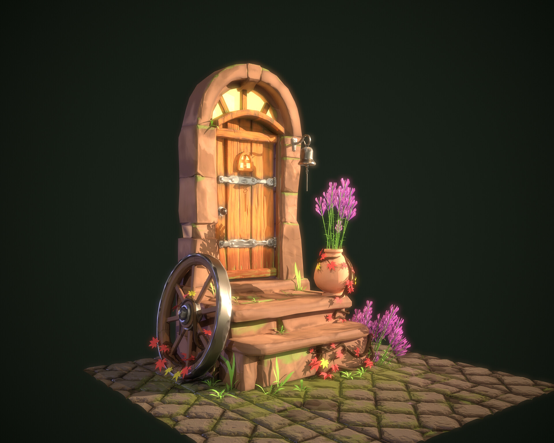 ArtStation - Stylized Door