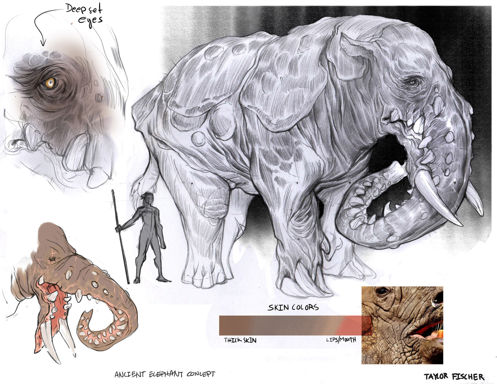 ArtStation - Ancient Elephant Concept