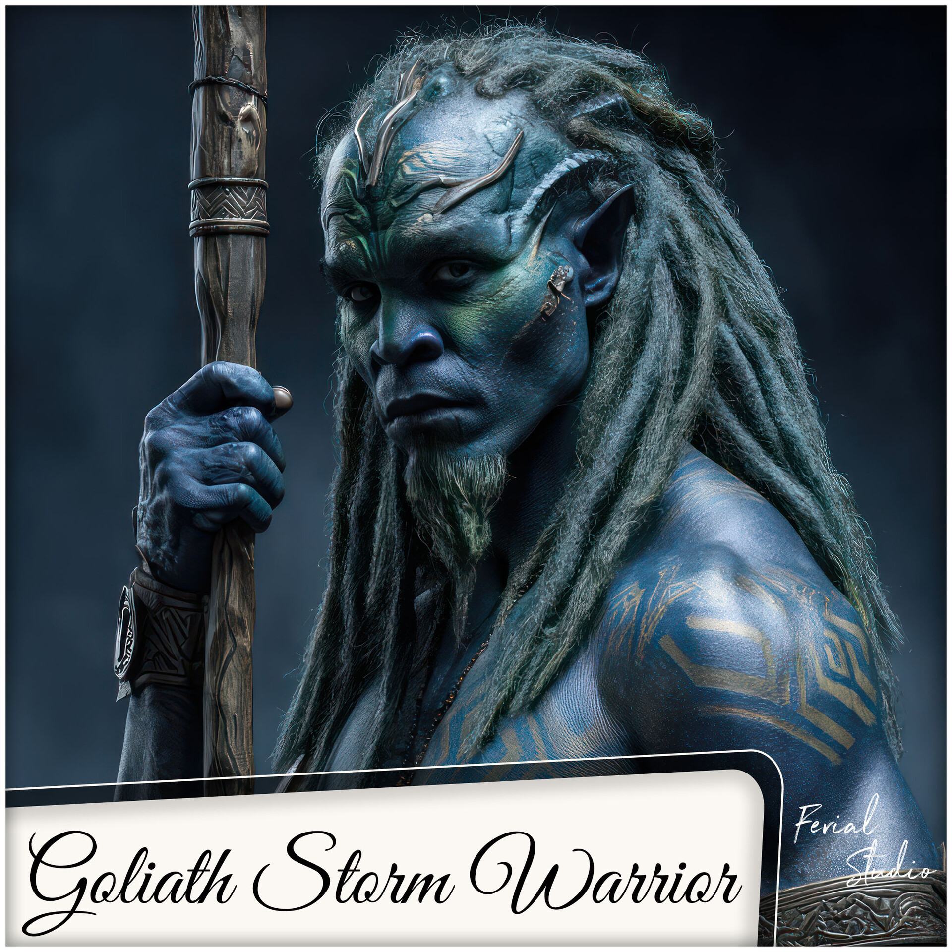 Ferial Studio - 🔹220 Goliath Storm Warrior Character Reference Image ...