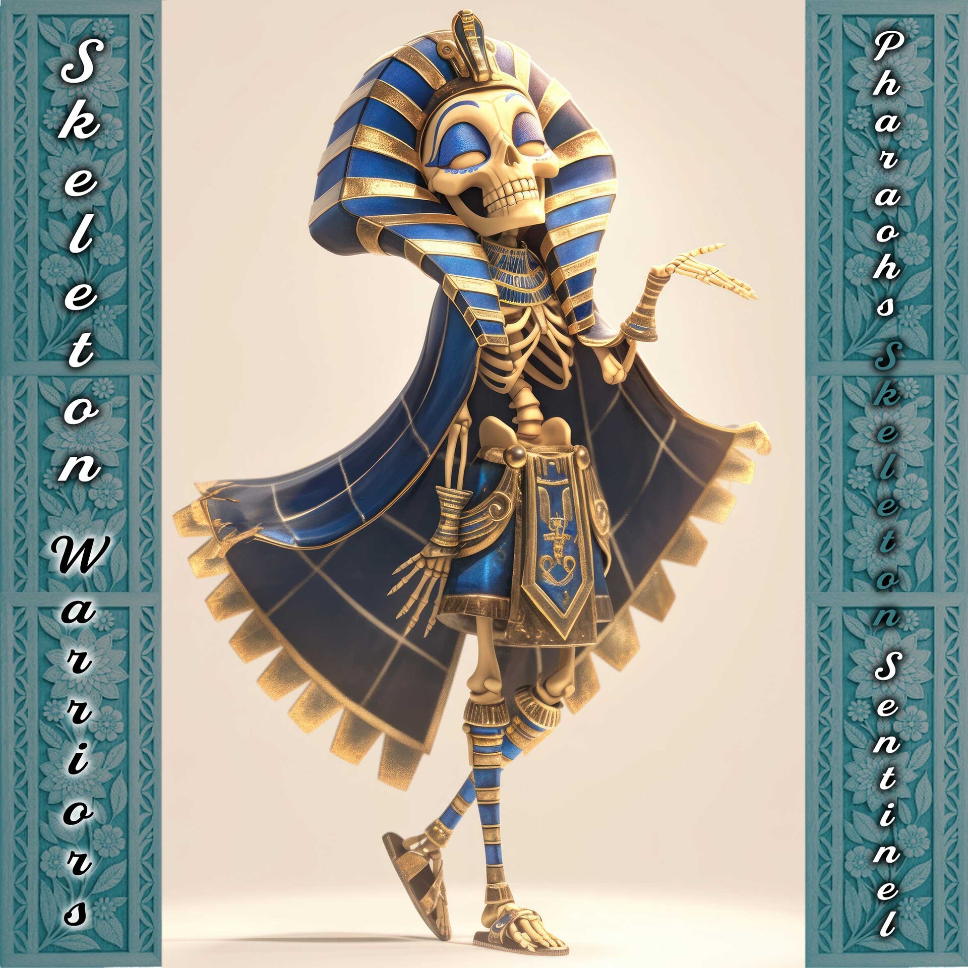 ArtStation - 200 Skeleton Warriors (Pharaoh's Skeleton Sentinel) - 4K ...