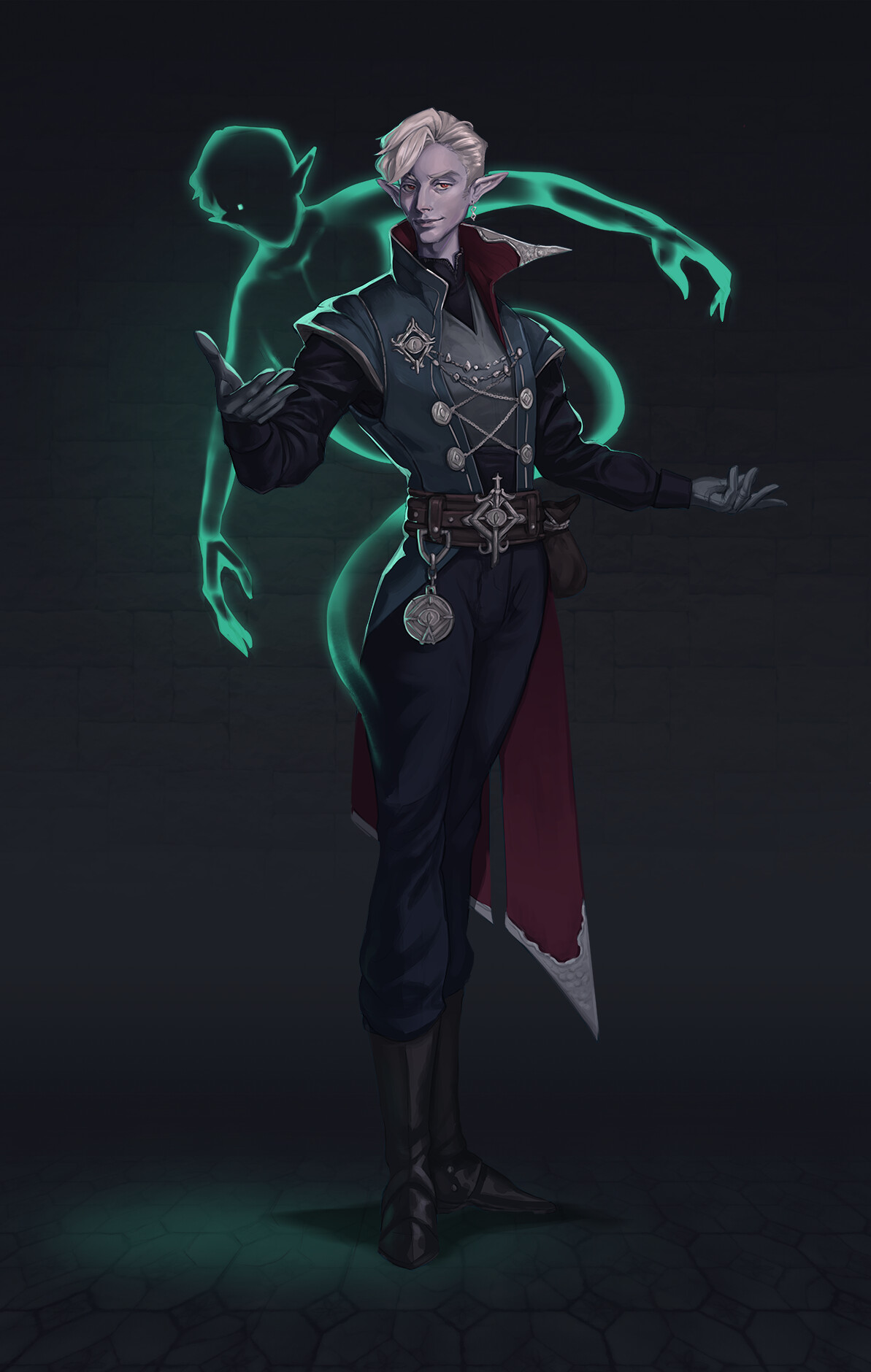 ArtStation - Drow TTRPG Art