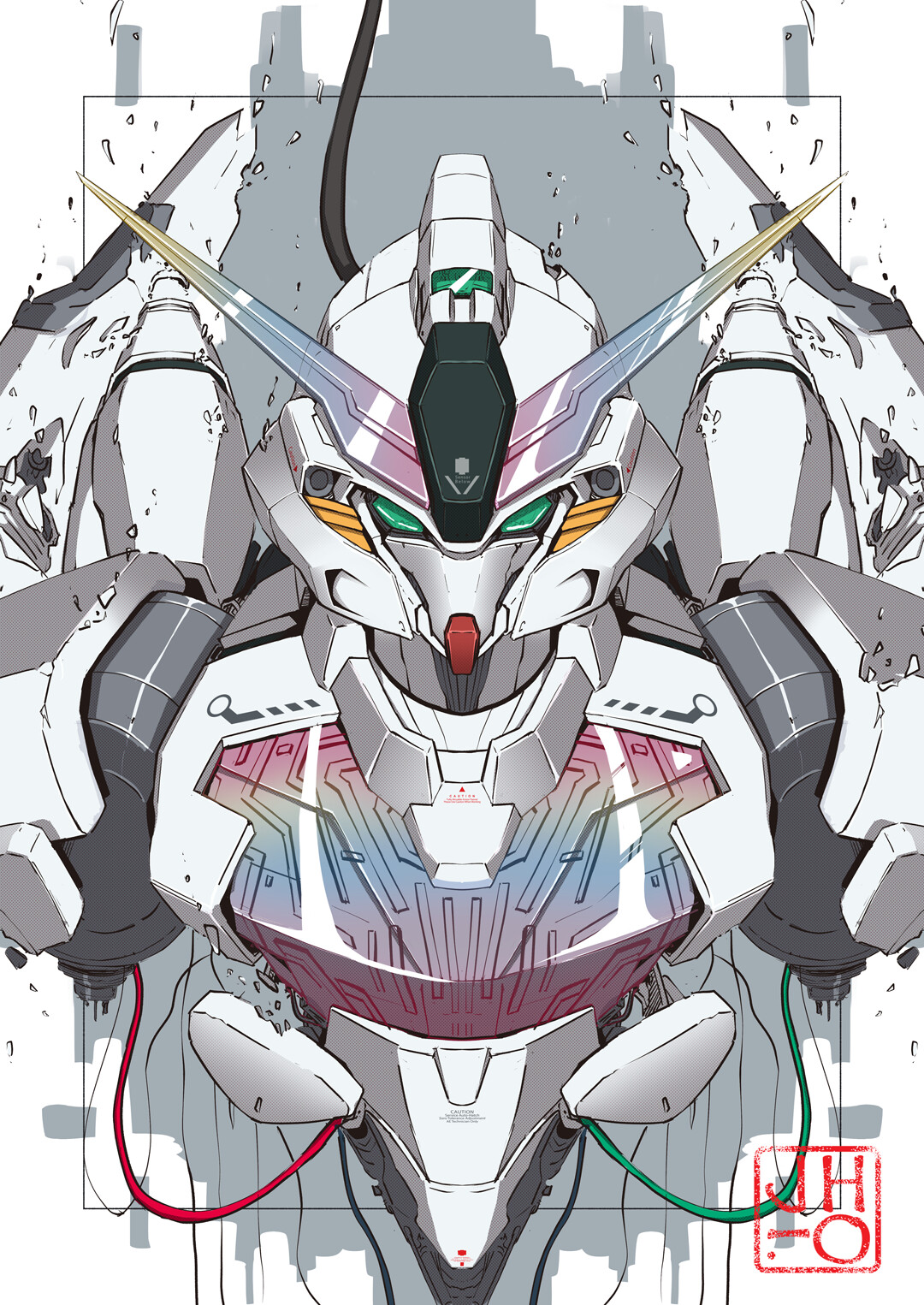 ArtStation - Gundam Calibarn FanArt