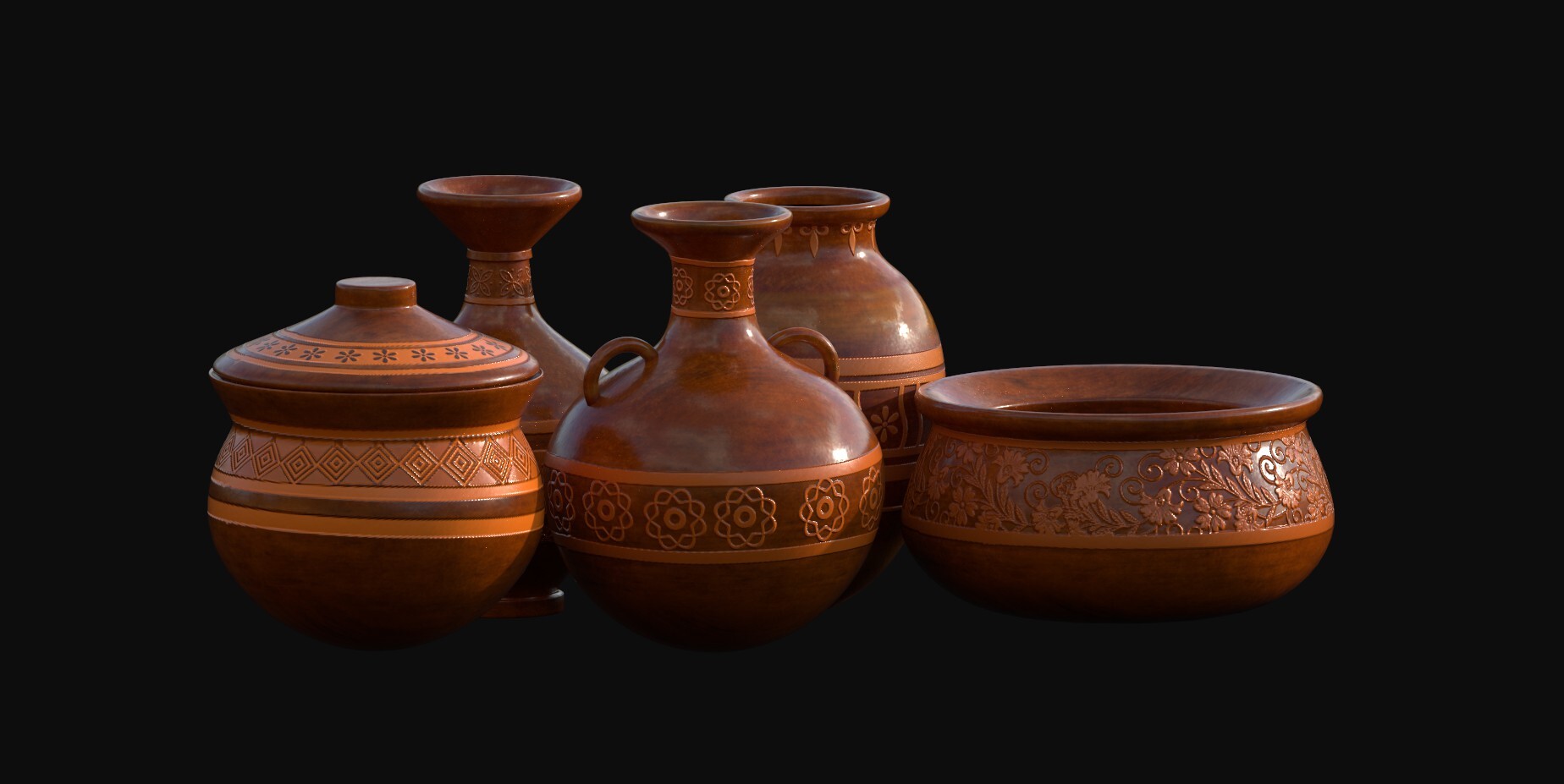 ArtStation - 3D Pottery