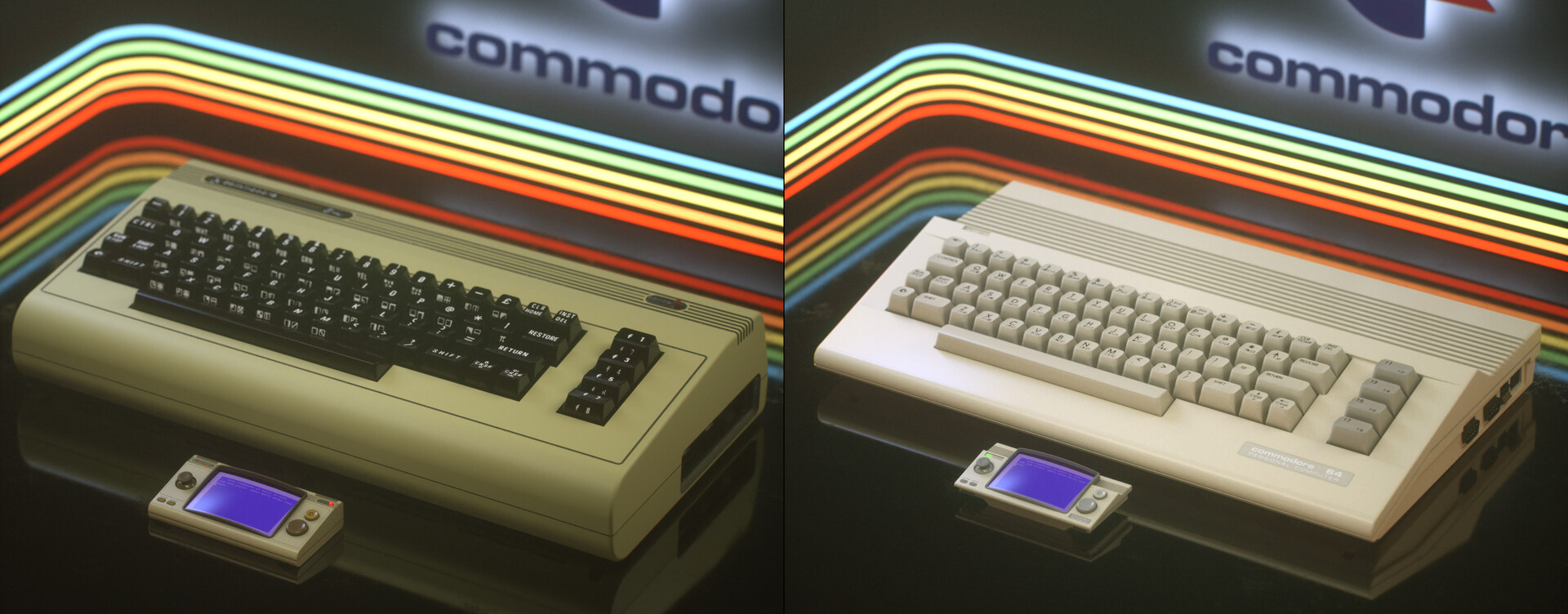 Cem Tezcan - Personal Portfolio - Modern Commodore 64 Handheld - Fan Art