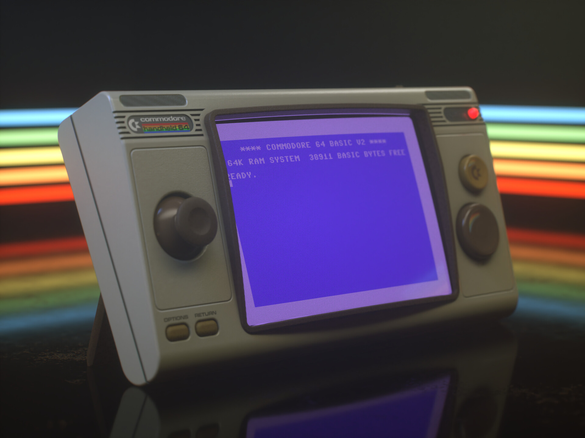 Cem Tezcan - Personal Portfolio - Modern Commodore 64 Handheld - Fan Art