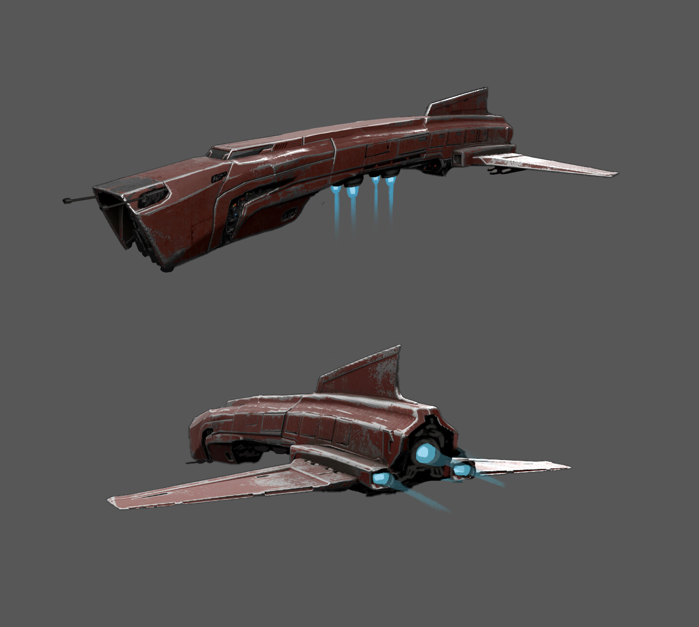 ArtStation - Spaceship design