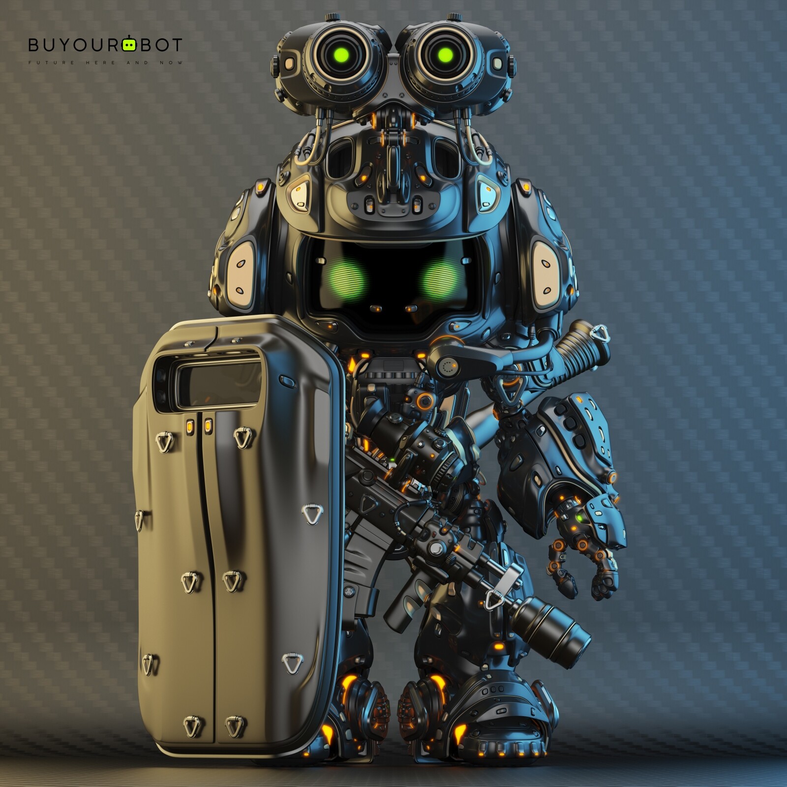 ArtStation - Buddy Bot | Military V