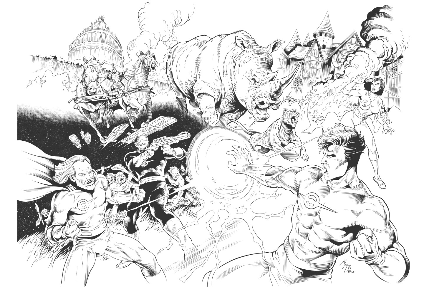 ArtStation - Kronos-Le naufragé de l'espace COVER