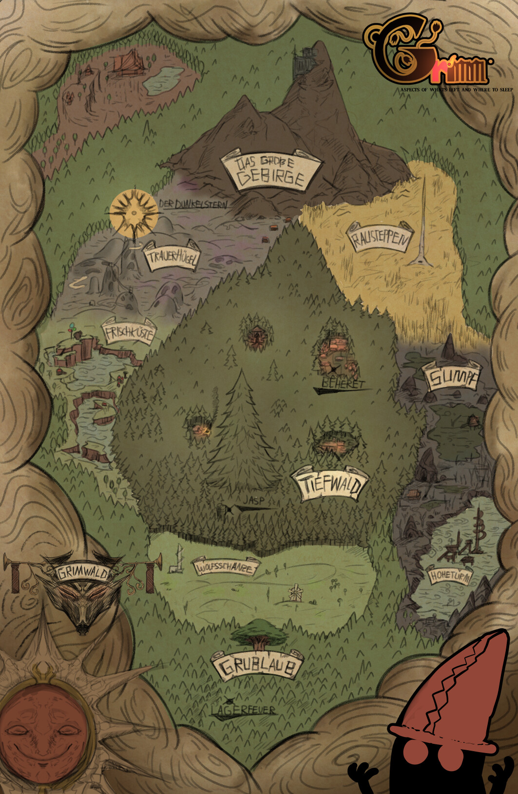 ArtStation - GRIMM Maps (Light and Darkworld)