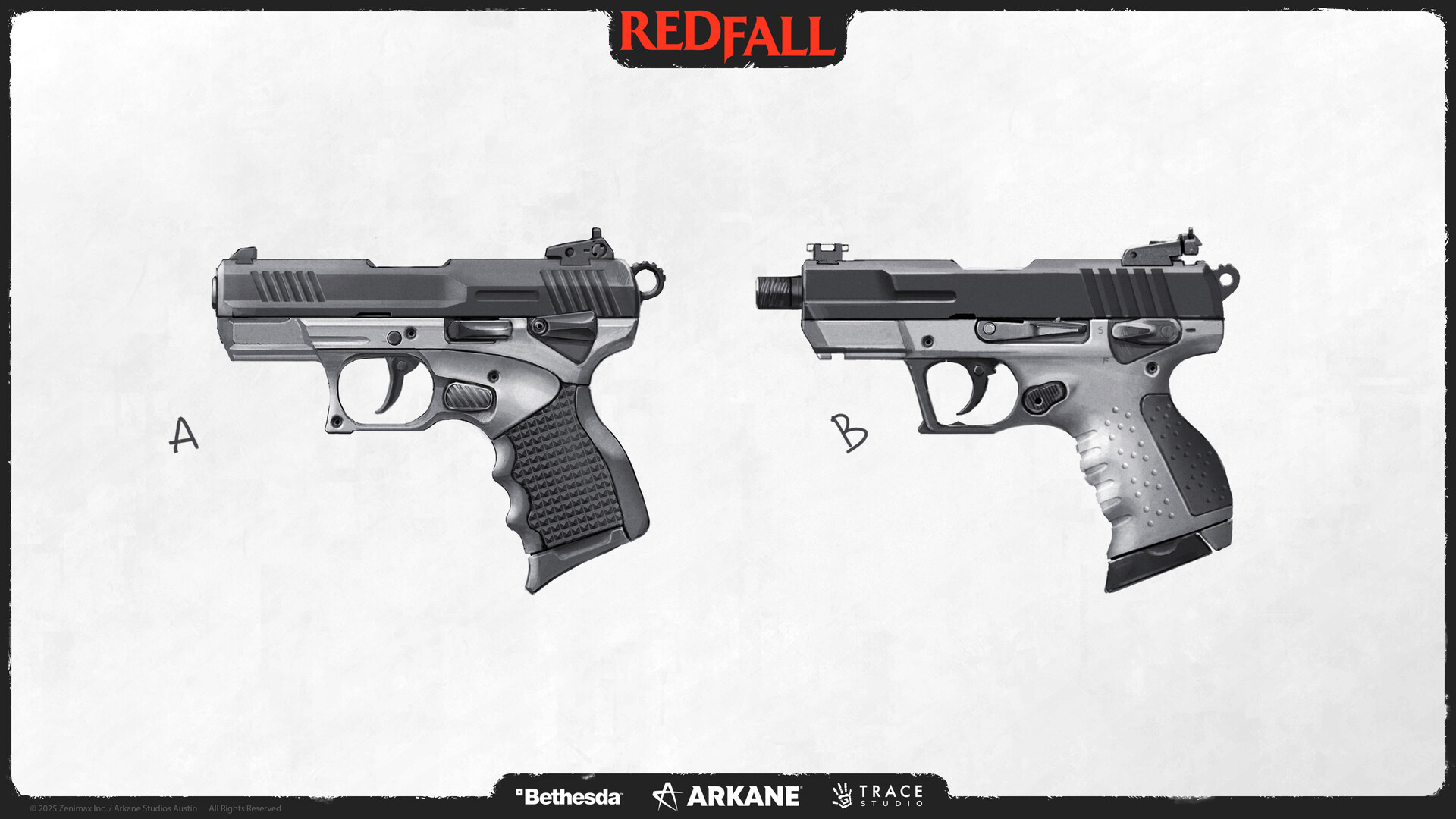 TRACE studio - Redfall: Weapon Concept Art