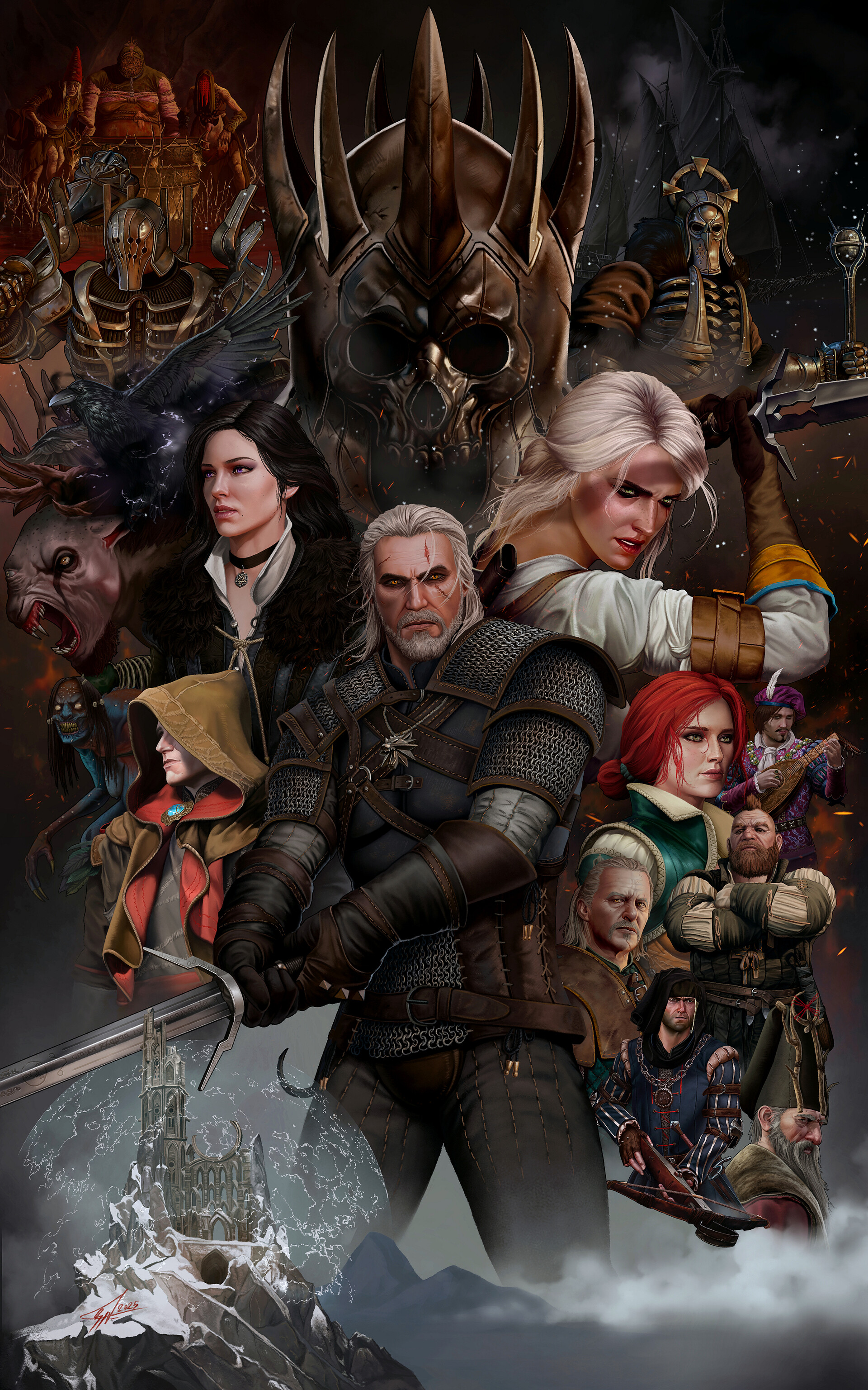ArtStation - The Witcher III