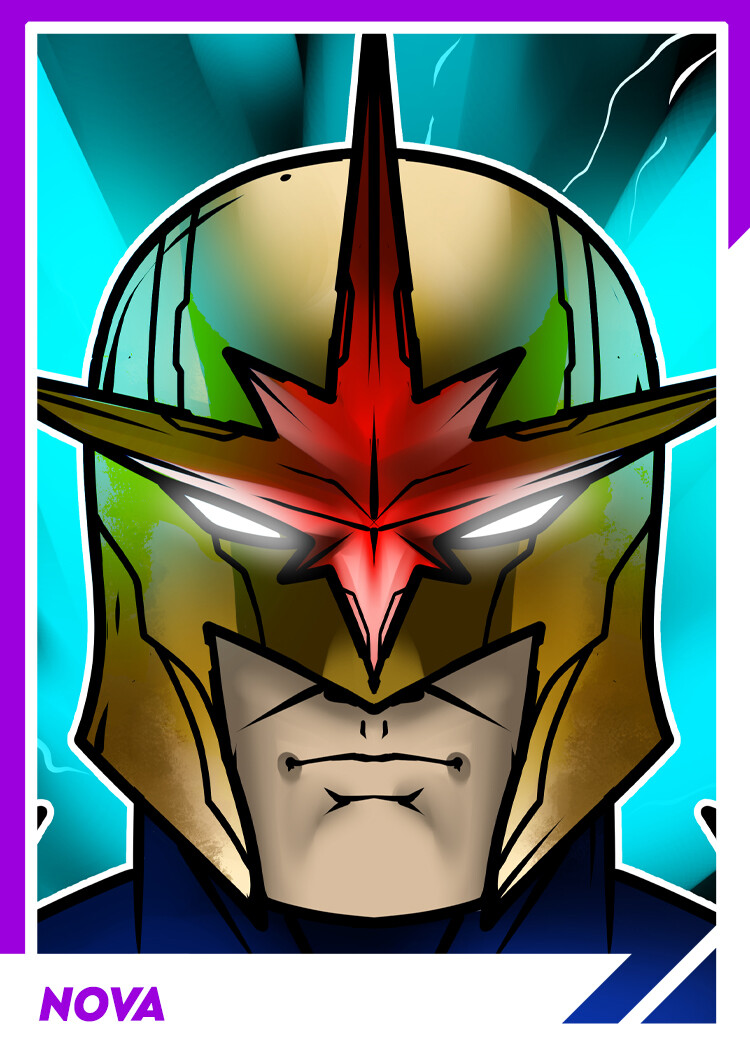 ArtStation - Nova Custom Trading Card