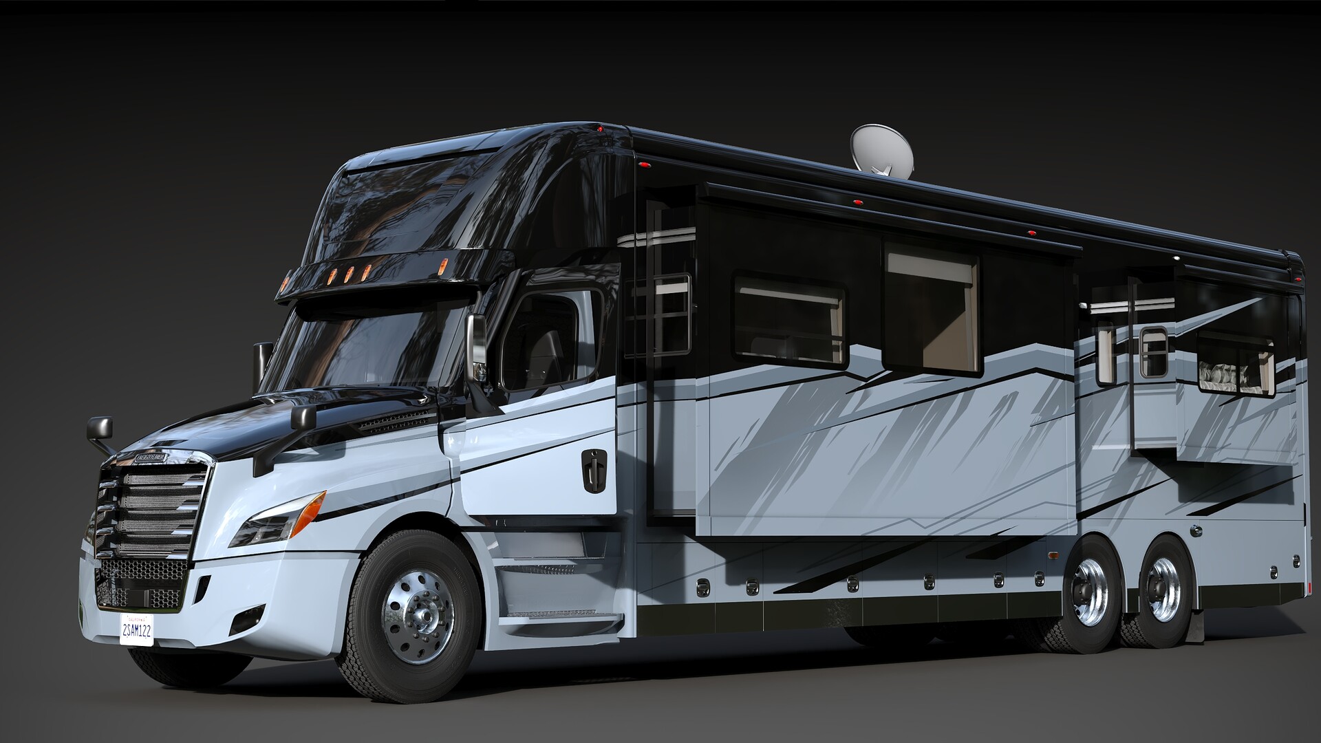 ArtStation - Cascadia Freightliner Motorhome XL45 2025