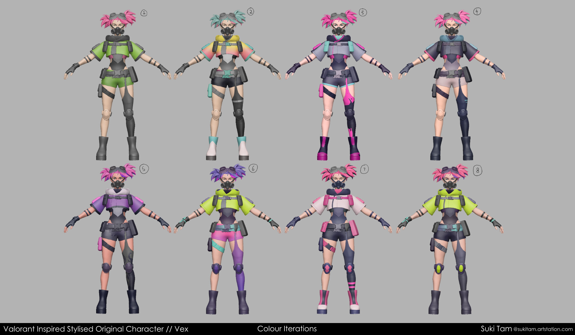 Suki Tam - Valorant Inspired Character: Vex