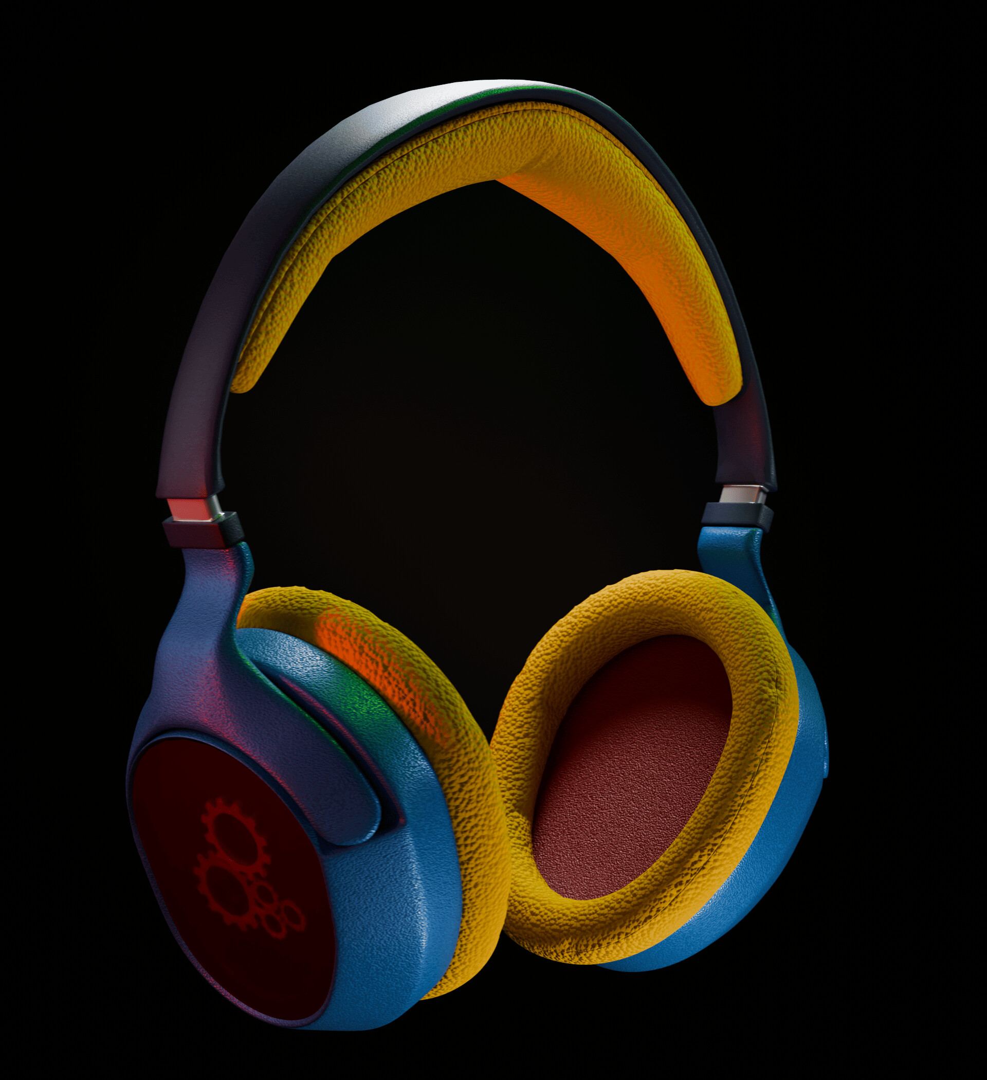 ArtStation - CGI Ad: Headset Product Visualization + Advertisement