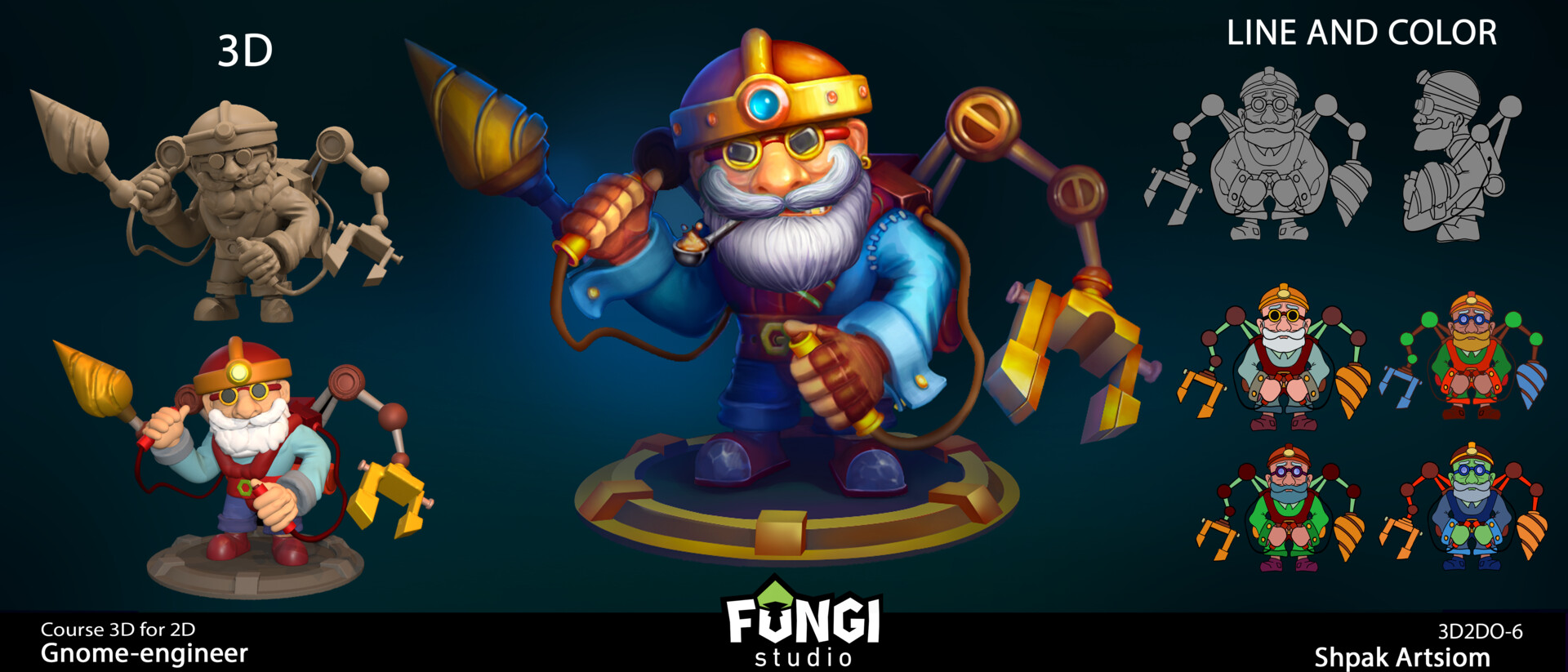 ArtStation - Gnome Engineer