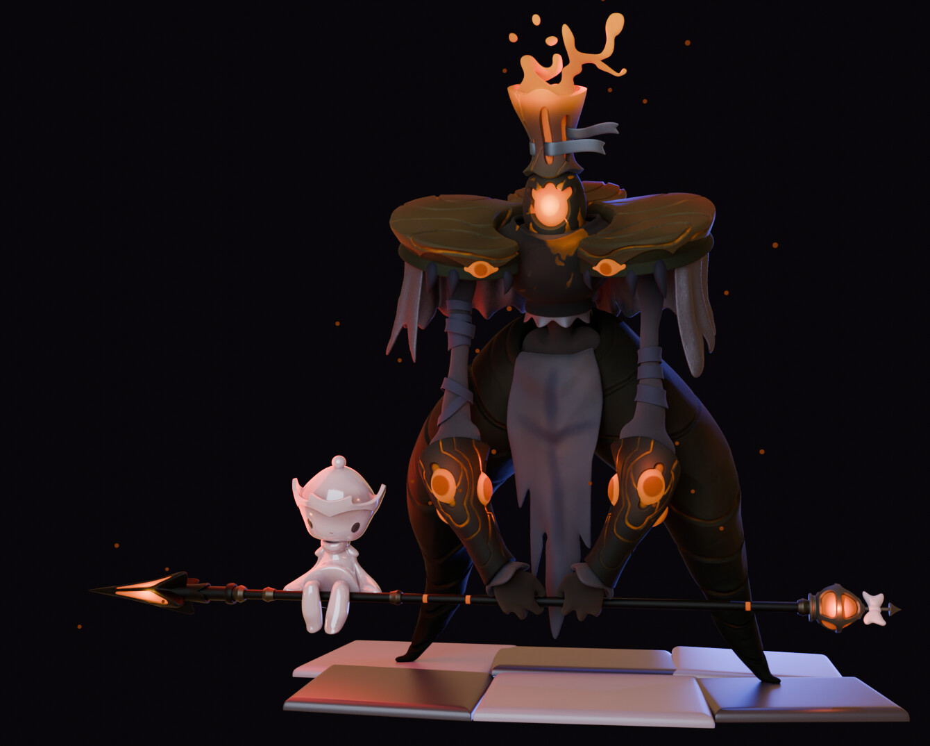 ArtStation - The Rook, the guardian of the Princess