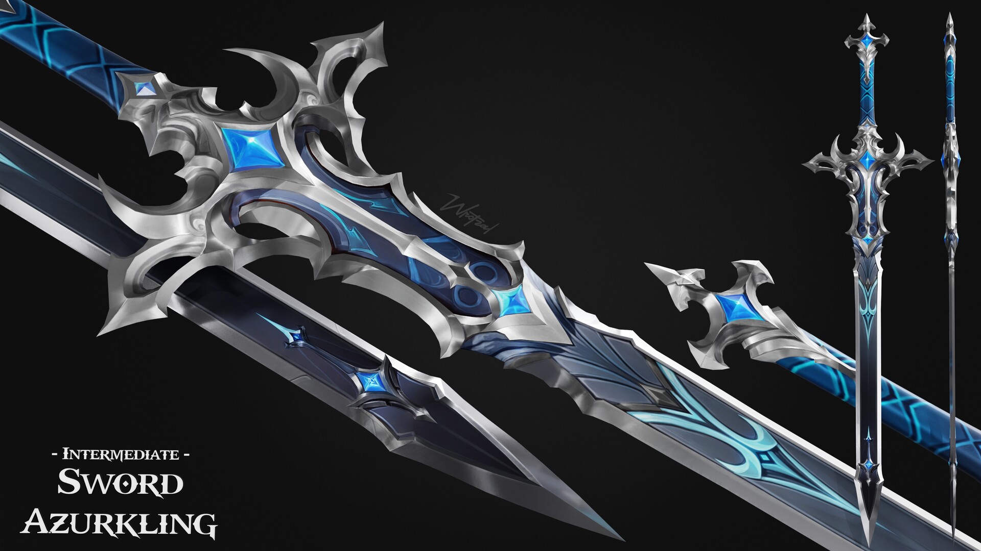 ArtStation - Sword Azurkling