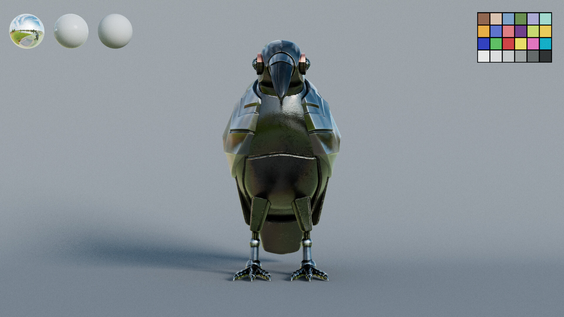 ArtStation - crow turn